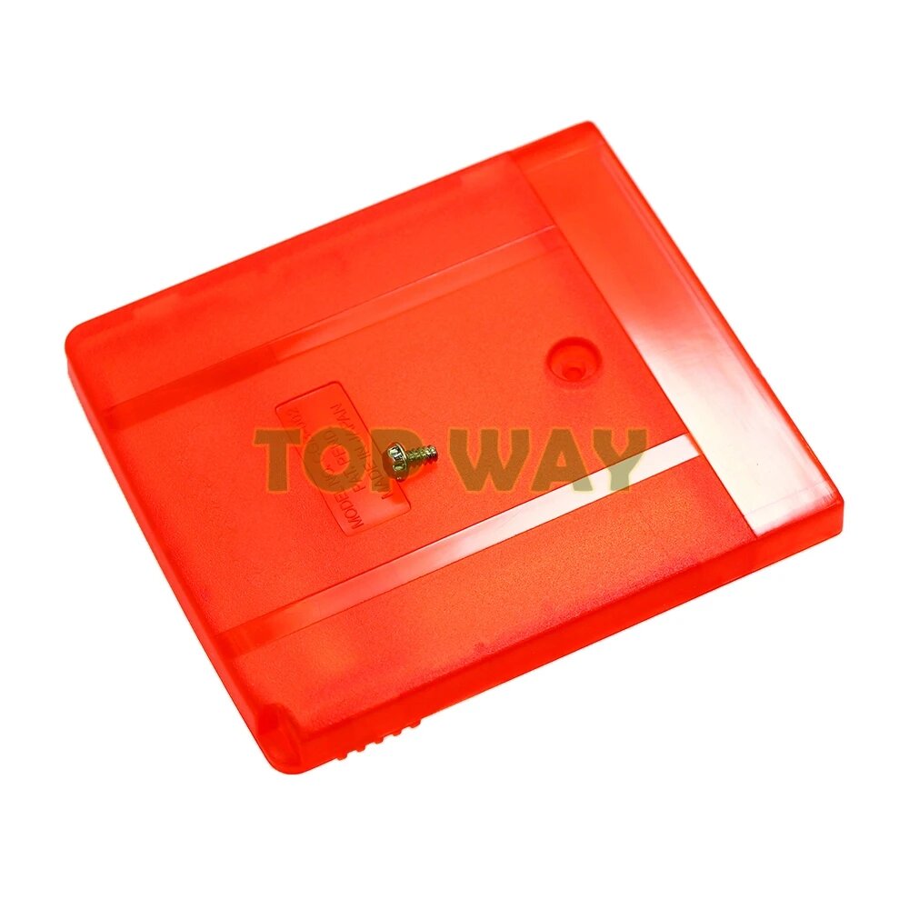 Корпус для картриджей GBC/GB/GBP/GBA SP, Clear red
