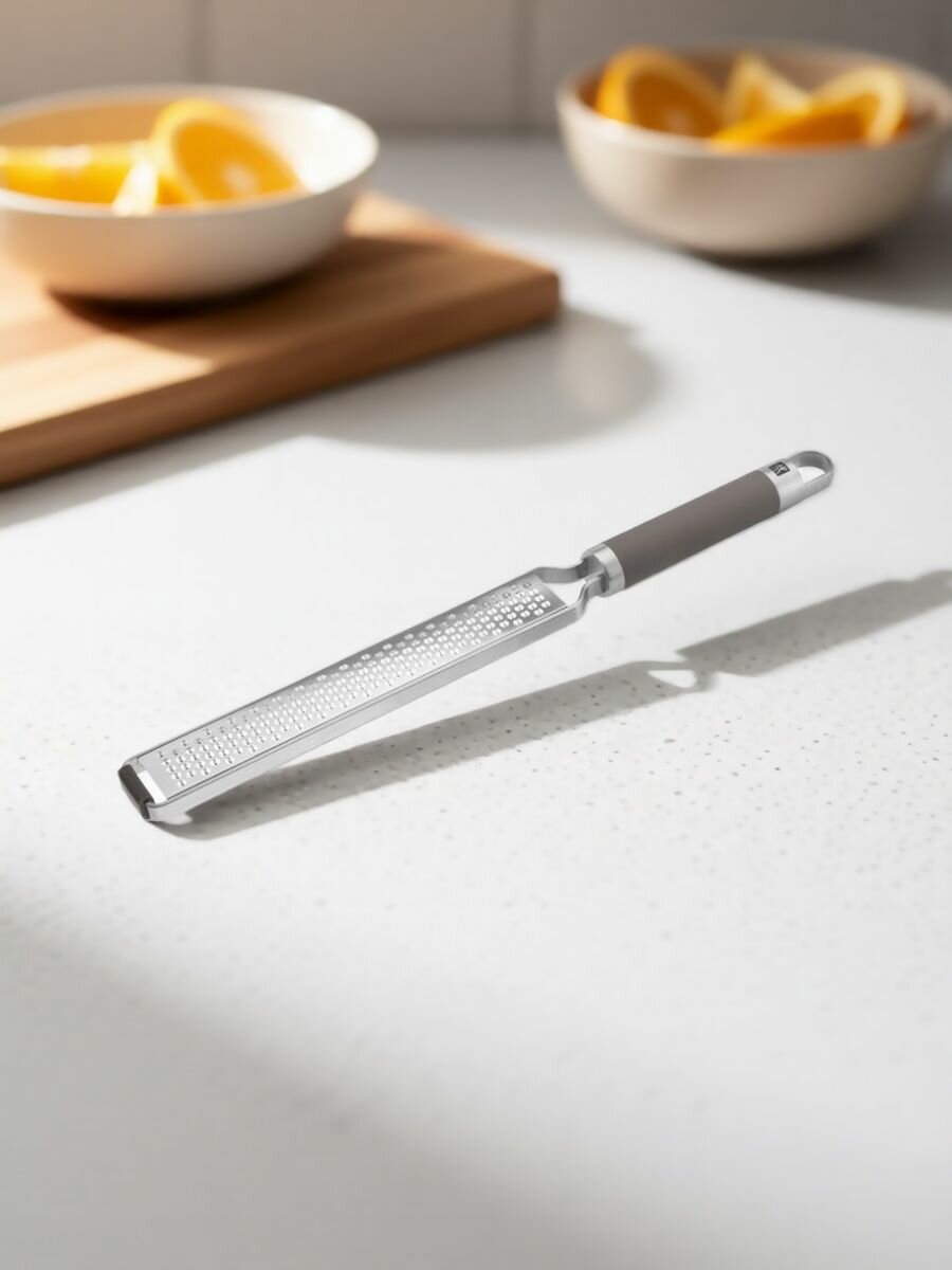 Терка для цедры "ZWILLING PRO", силикон, нержавеющая сталь, 38см