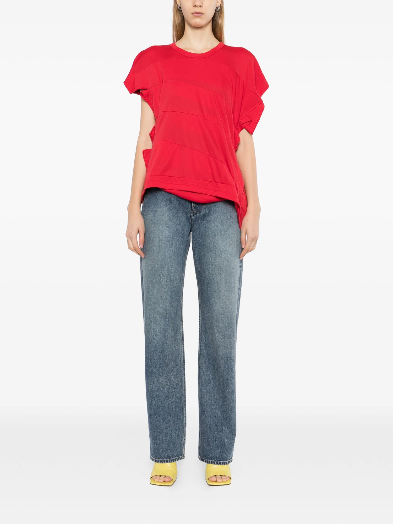 Джинсы JW Anderson Straight-leg jeans, размер 8, синий — фото 1