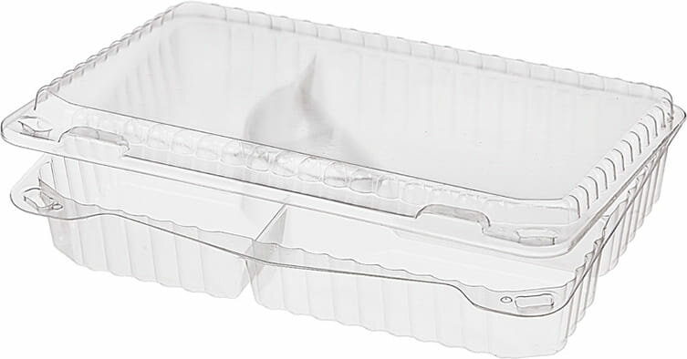 Контейнер-ракушка РК-25С6 для суши и роллов -50 шт