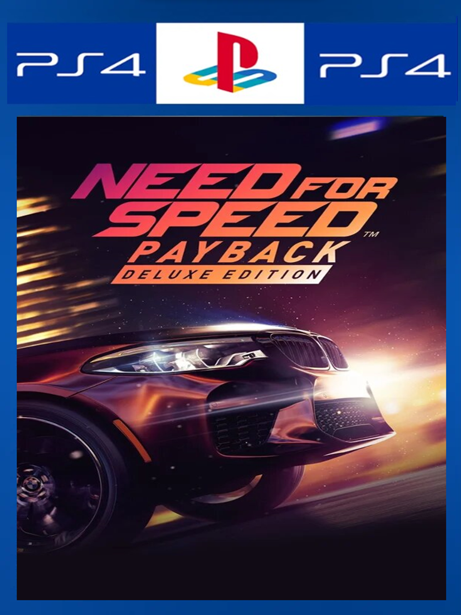 Игра Need for Speed Payback Deluxe Edition для PlayStation 4, Русская озвучка, Цифровая версия