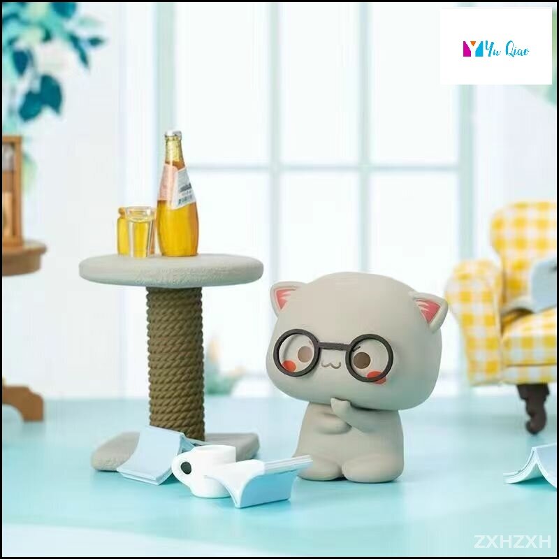 Эксклюзивные фигуркисюрпризы Mitao Cat от MINISO представлены моделью Kawaii