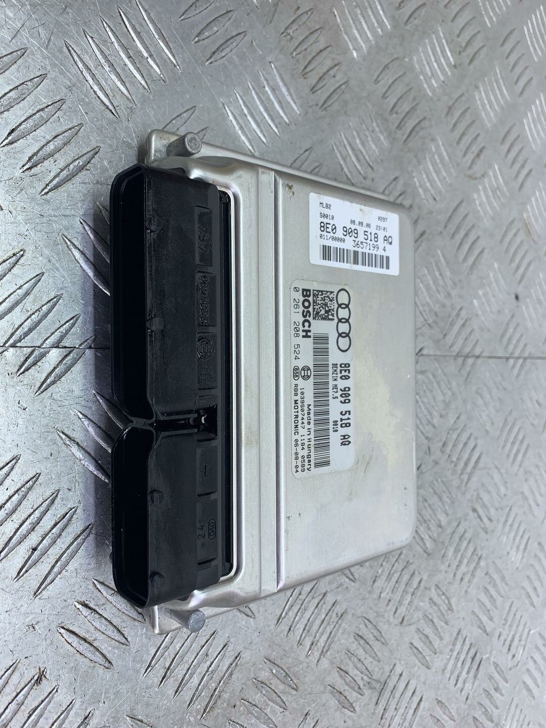 Блок управления двигателем Audi A4 B7 2006 8E0909518AQ