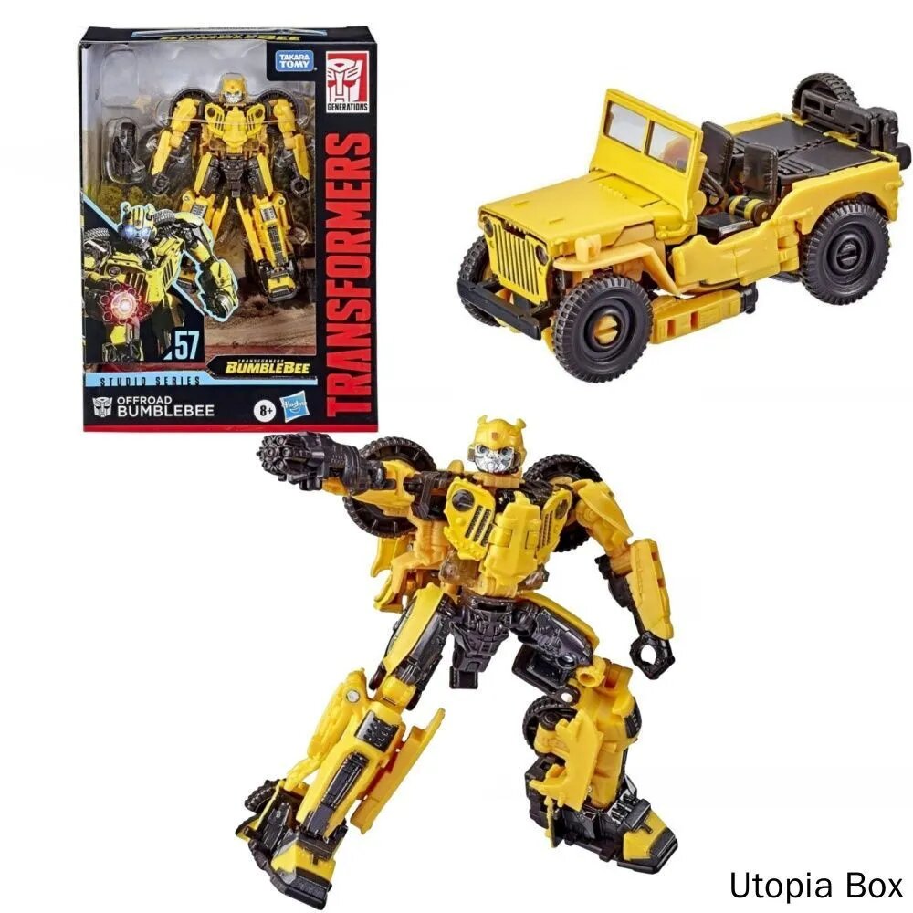 Трансформер Bumblebee Studio Series 57 Offroad Bumblebee, фигурка трансформер