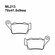 Тормозные колодки Puller ML213