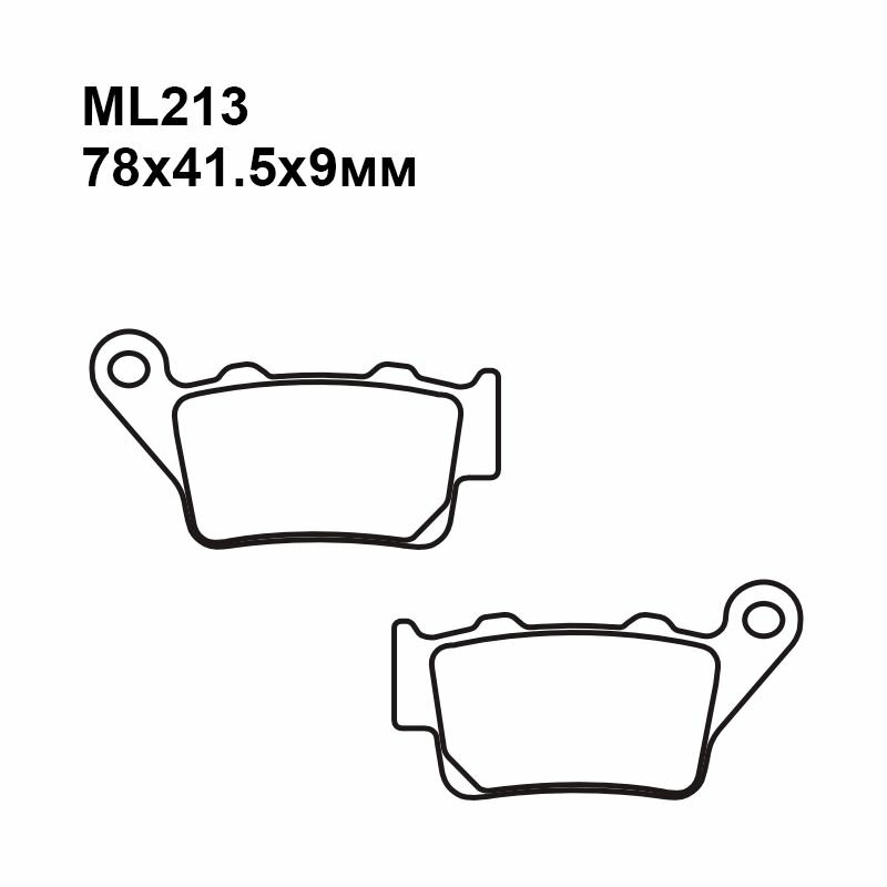 Тормозные колодки Puller ML213