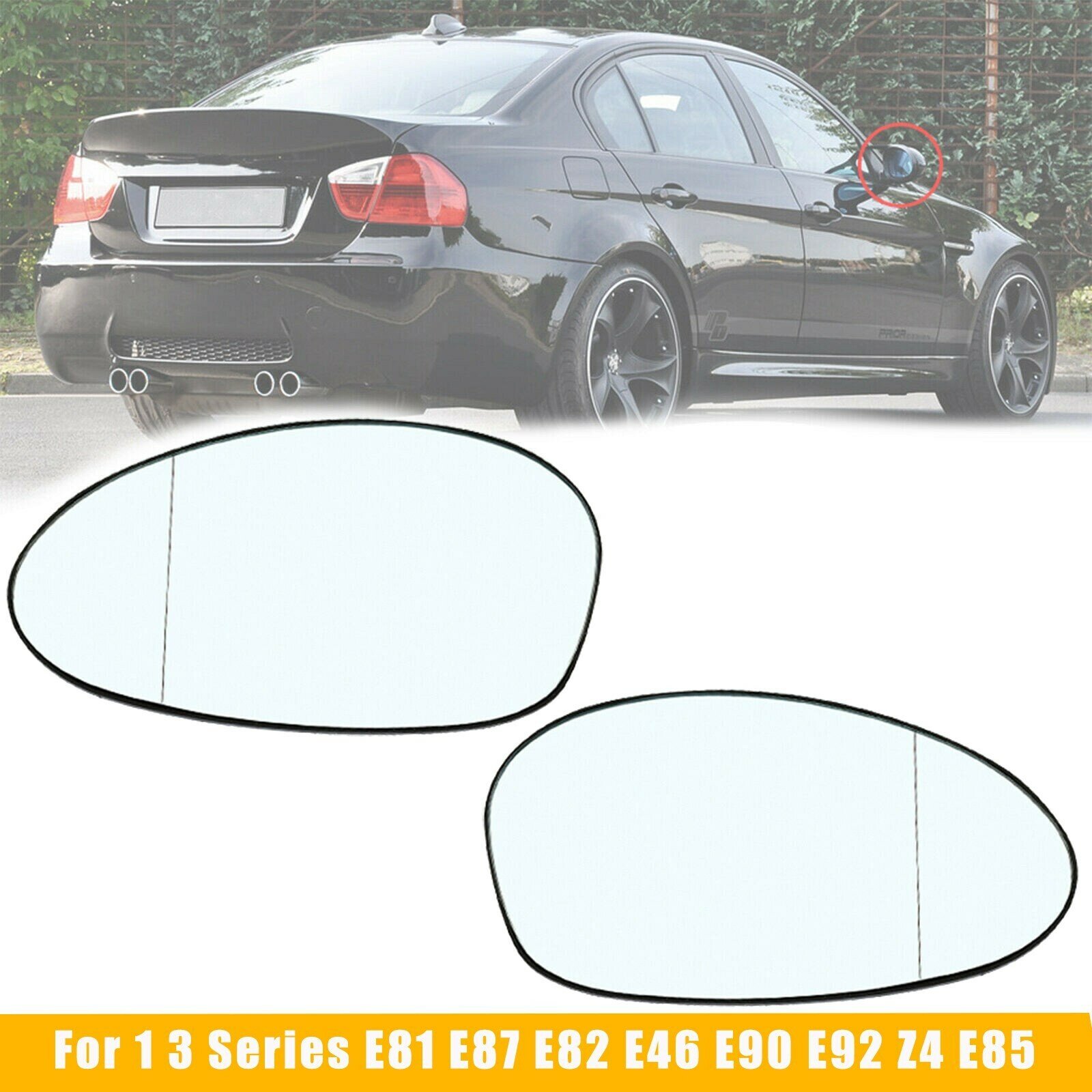 Зеркало левое с обогревом MyPads для BMW E81 E82 E88 E90 E92 E85 Z4 — фото 1