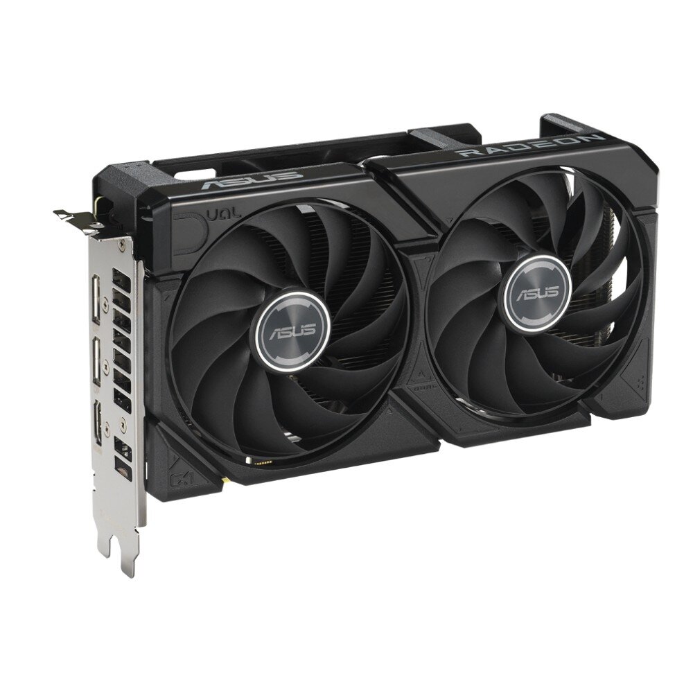 Видеокарта ASUS AMD Radeon RX9060XT 16Gb DDR6 128 bit 2*DP/HDMI 2FAN (DUAL-RX9060XT-16G) RTL