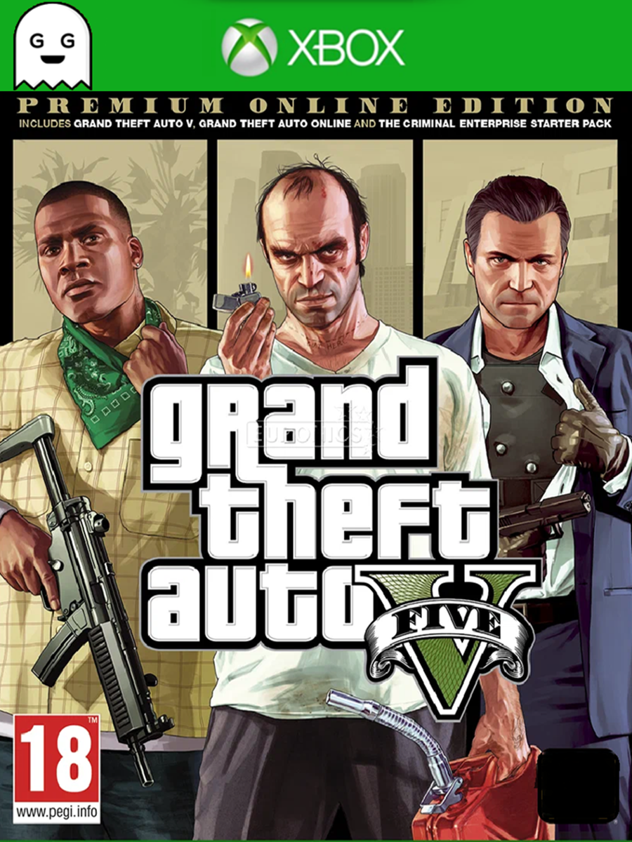 Игра Grand Theft Auto V: Premium Edition, цифровой ключ для Xbox One/Series X|S, Русский язык