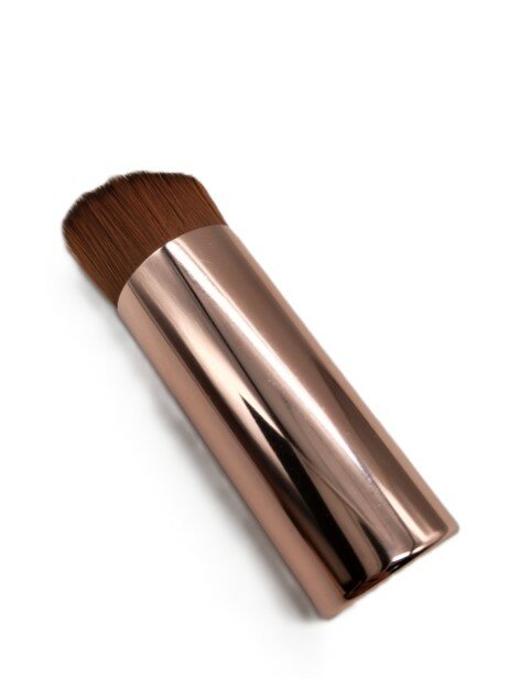 Кисть для макияжа тонального крема, скошенный ворс, длина 10 см