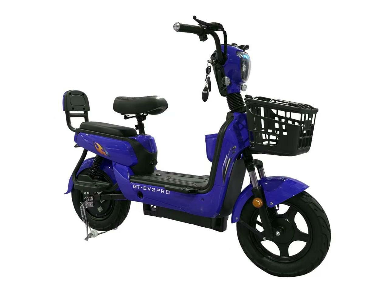 Электроскутер для взрослых GT EV-2 350 ват, увеличенный аккумулятор 48/20 Ah