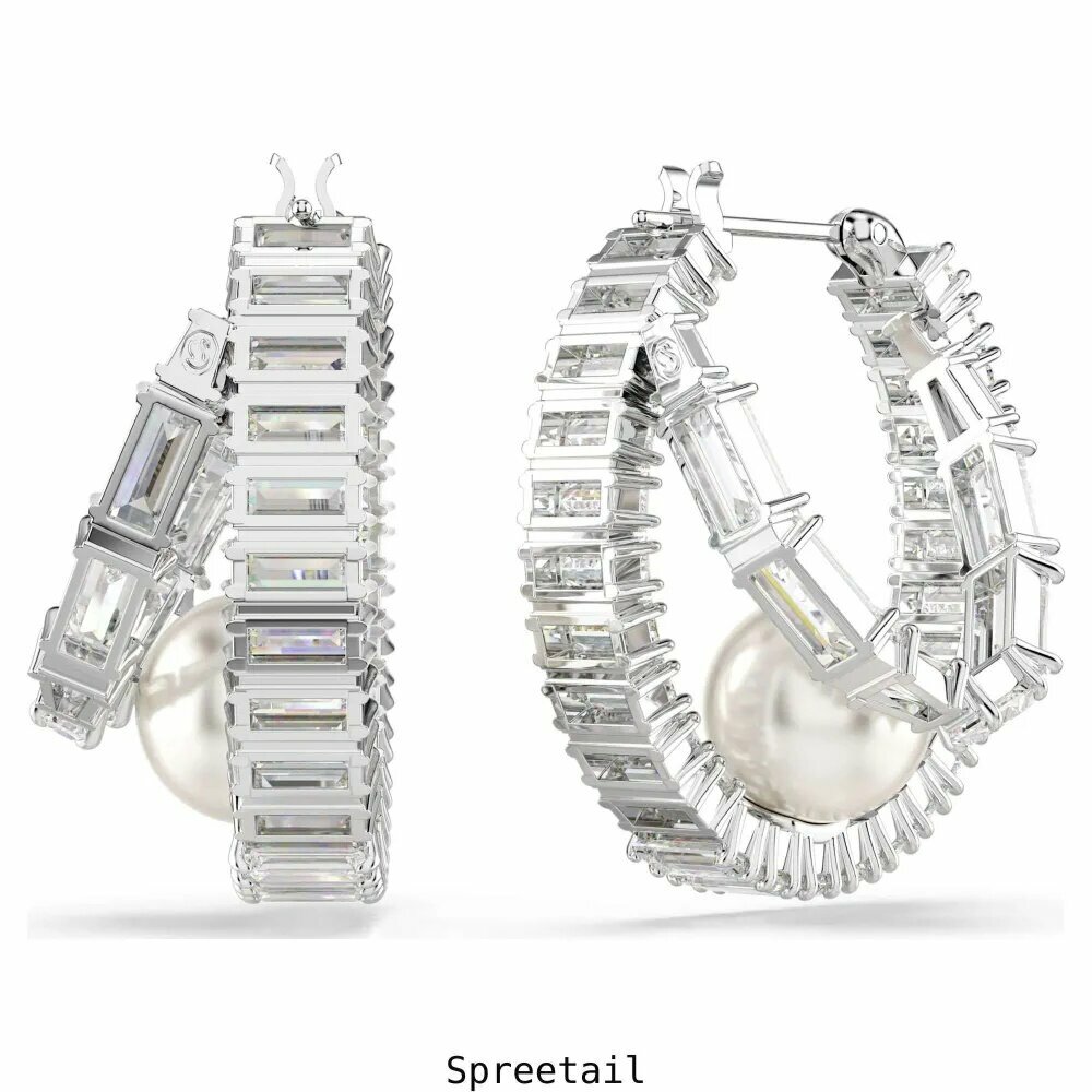 Swarovski Серьги кольца