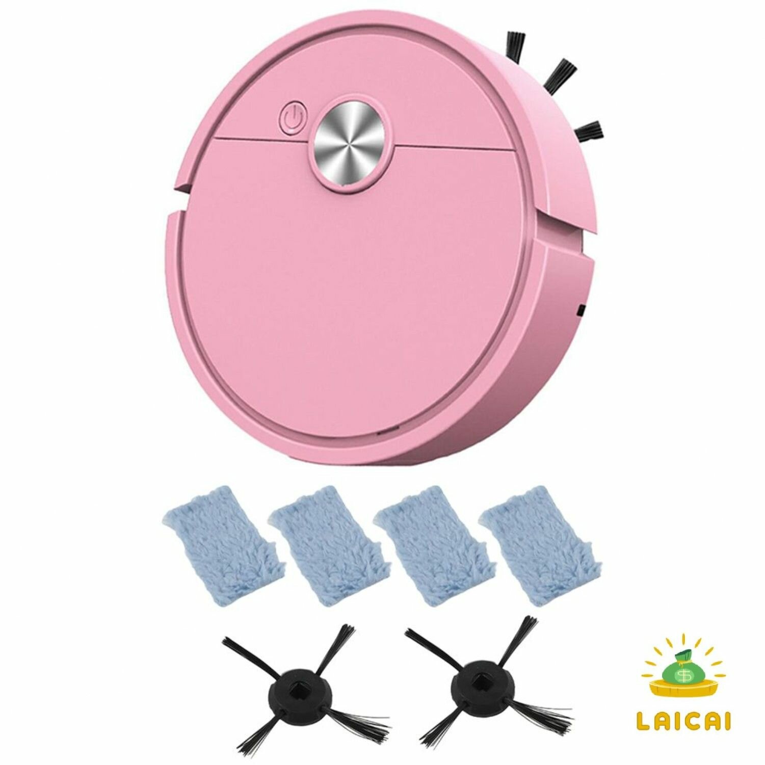 Робот-пылесос 3 в 1 для подметания и влажной уборки полов smart sweeping robot