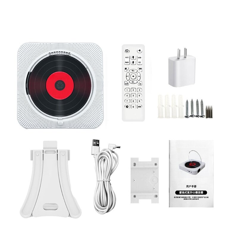 Машинный Настенный проигрыватель Bluetooth-совместимый Динамик Дети Учатся Повторять Радио для раннего обучения Дородовому Обучению