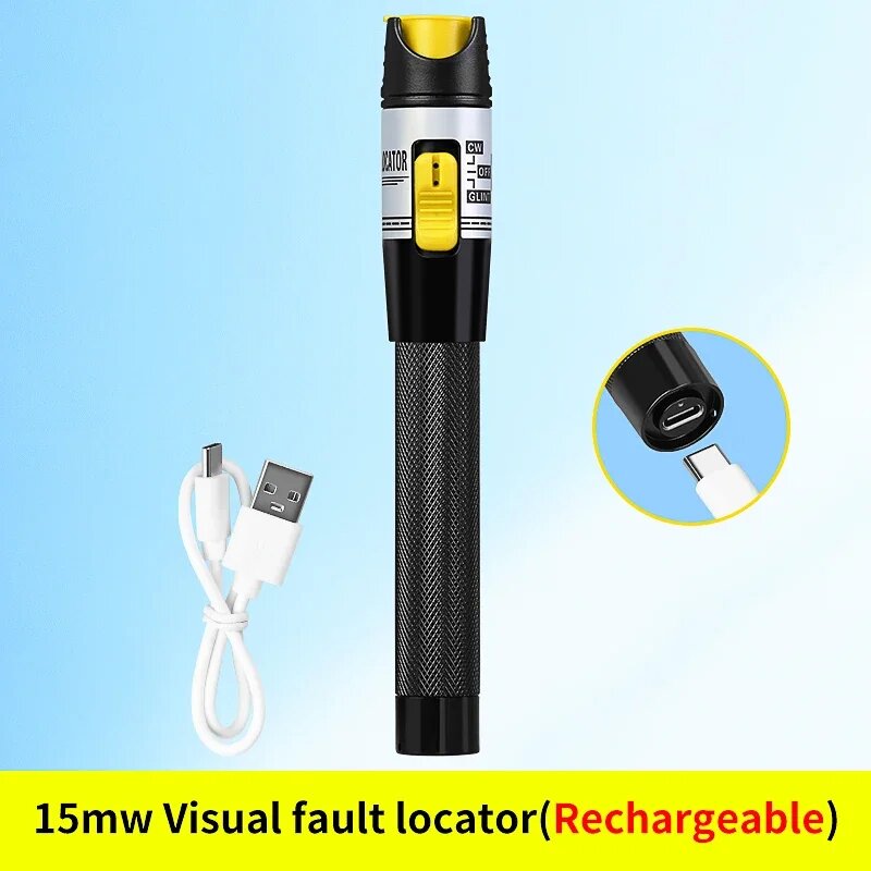 15MW Visual Fault Locator, Rechargeable