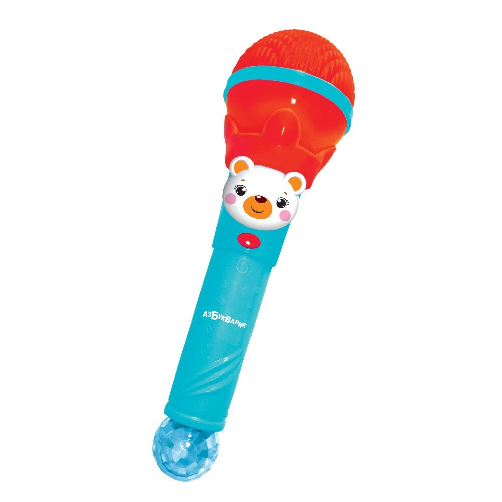 Микрофон Азбукварик Суперхит, Волшебные песенки Красный (28449-1)