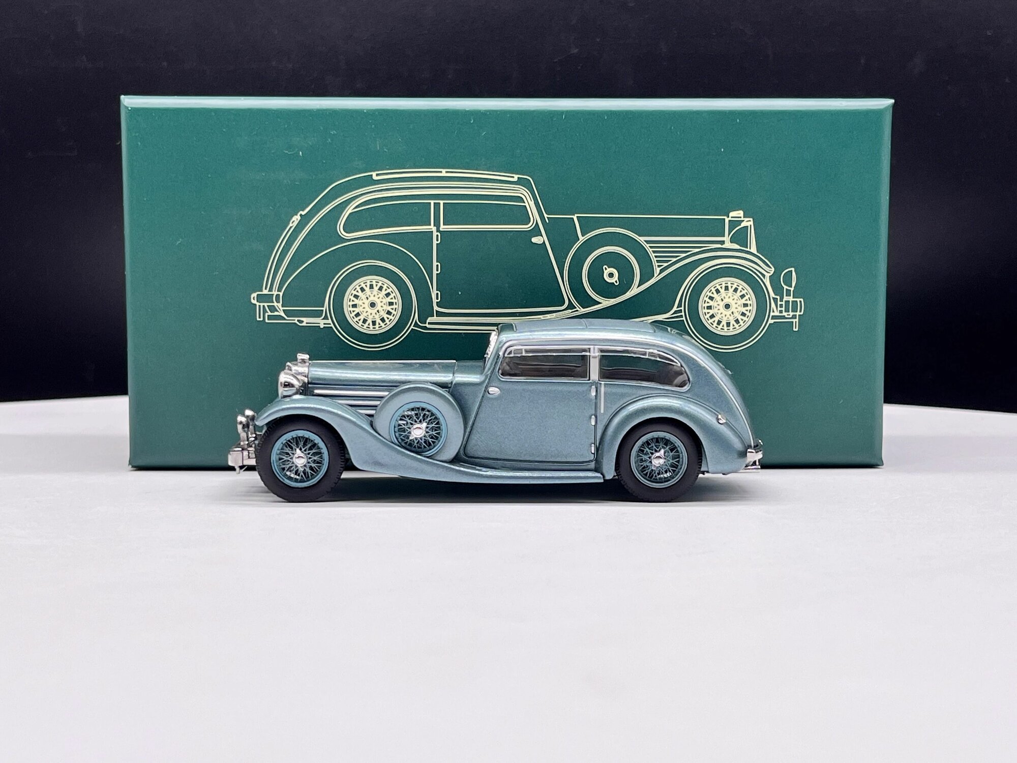 Машинка модель GFCC 1/43 Jaguar SS1 Airline 1935 ALLOY MODEL CAR