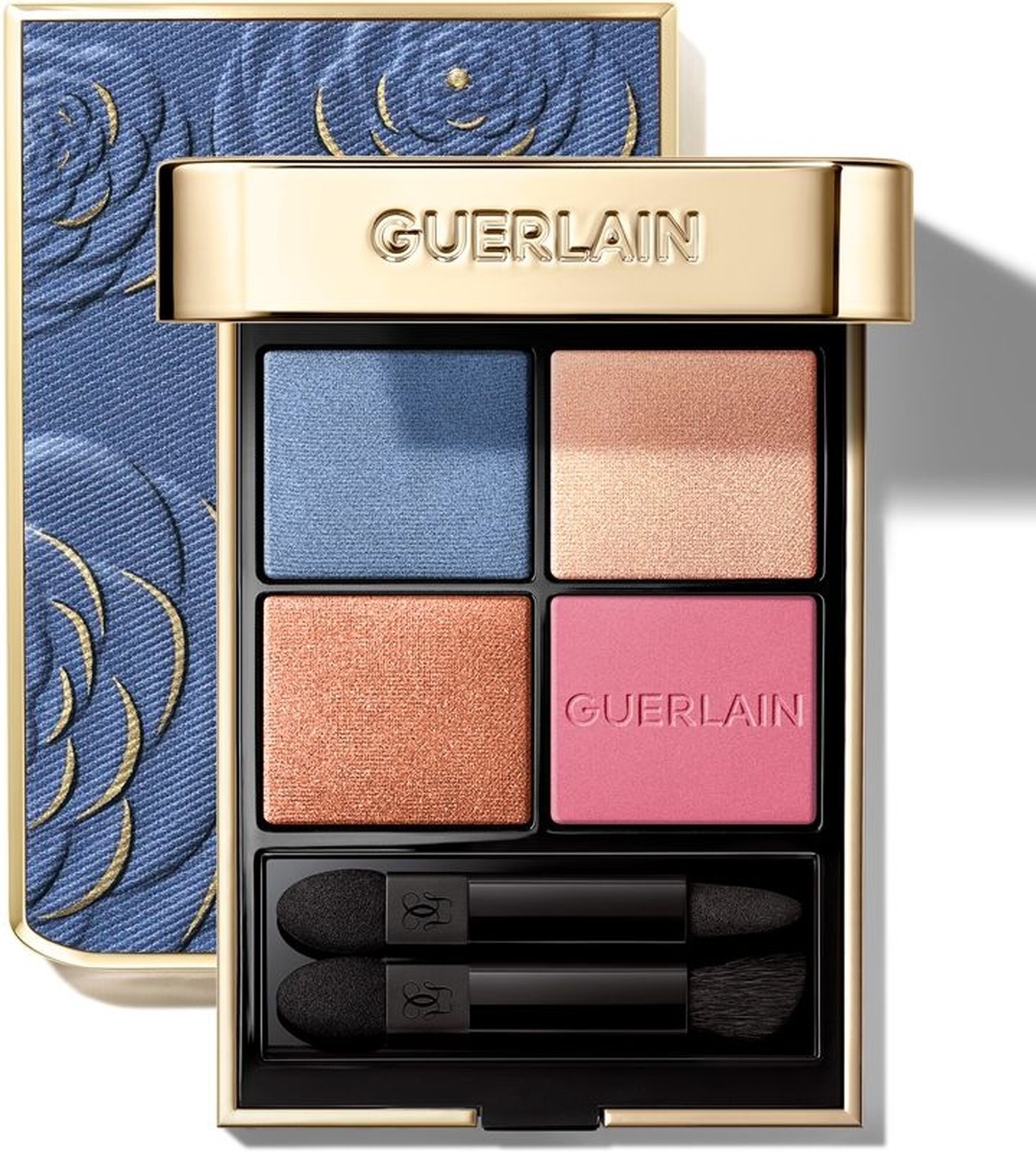 GUERLAIN Ombres G палетка теней для век оттенок 396 Denim Blossom 6 g