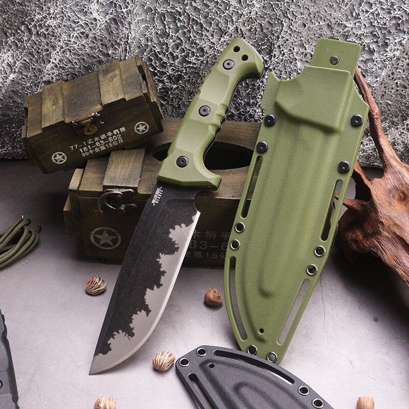 Нож Miller Brothers M33 для кемпинга и активного отдыха, портативный, острый нож для выживания, тактический нож со встроенной высокопрочной заточкой.