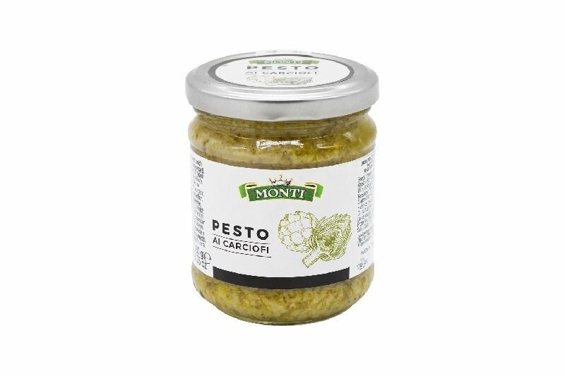 Соус MONTI Песто с добавлением артишоков /стекло/ 180г
