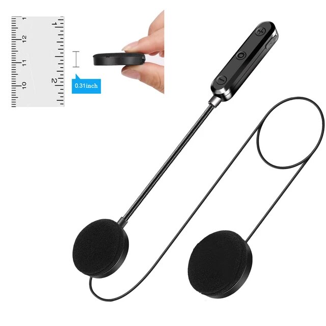 Беспроводные стереонаушники NYF Bluetooth 5.3 для мотоциклетного шлема, наушники с функцией громкой связи, MP3-динамик.