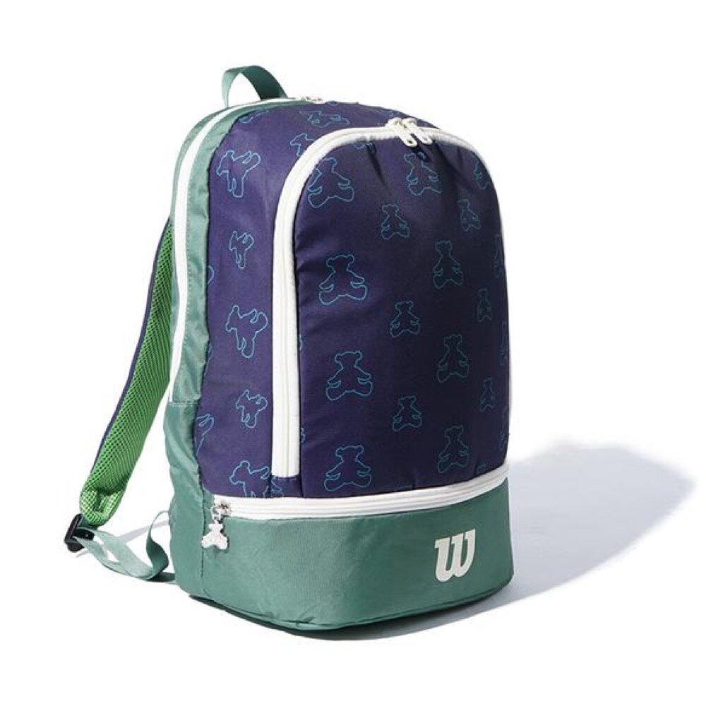 Теннисный рюкзак Wilson BEAR BACKPACK Navy/Green