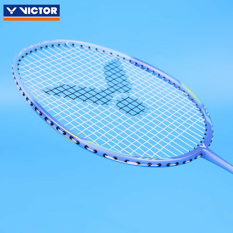 Набор ракеток VICTOR TK-RYUGA SPORT для начинающих ярко-синий и балетный розовый Цвет：Комплект ракеток Longya Sport