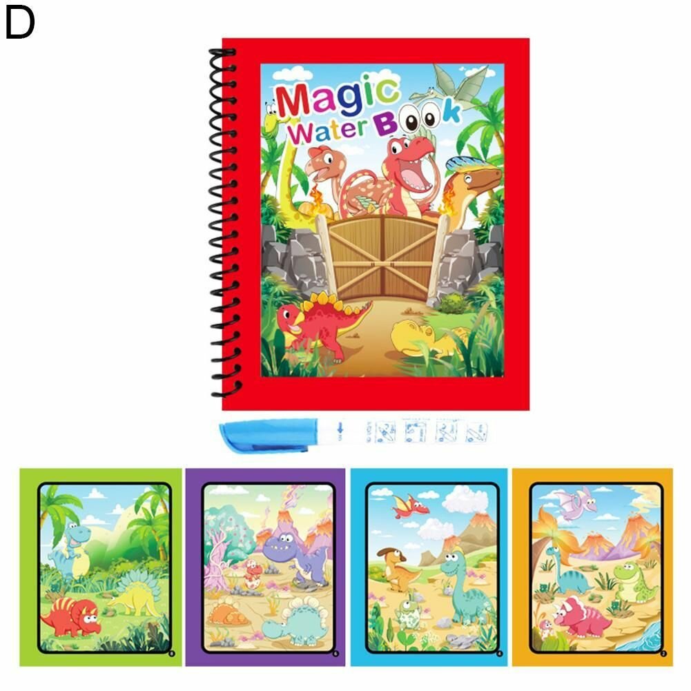 Многоразовая раскраска, Занимашки развивашки для детей малышей 1-6 лет