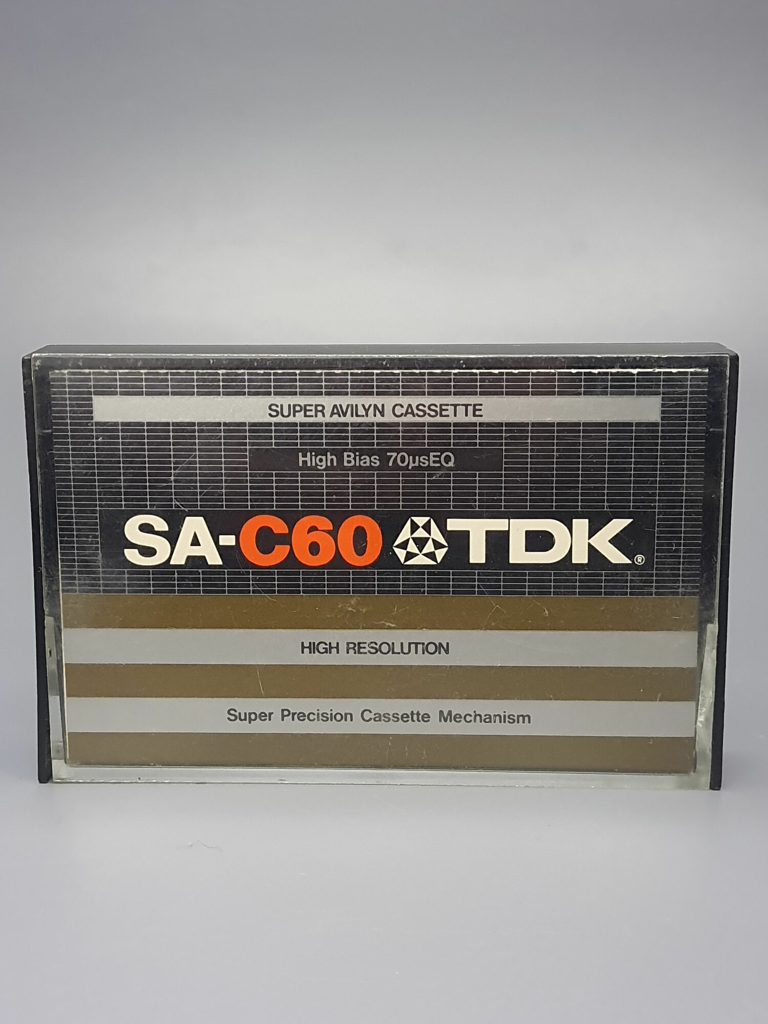 Аудиокассета TDK SA-C60, Type II, Япония, 1979 г.