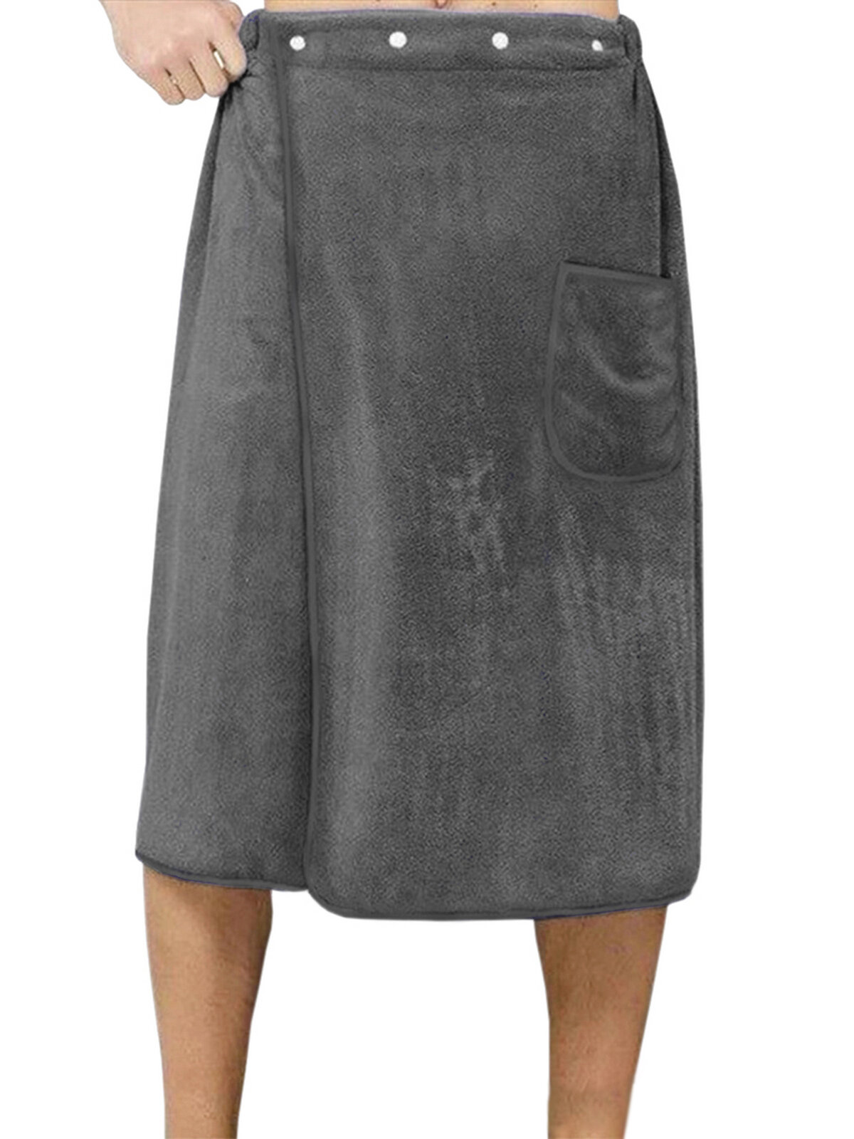 Килт для сауны Bravo Collection, мужской, серый, 80х150см