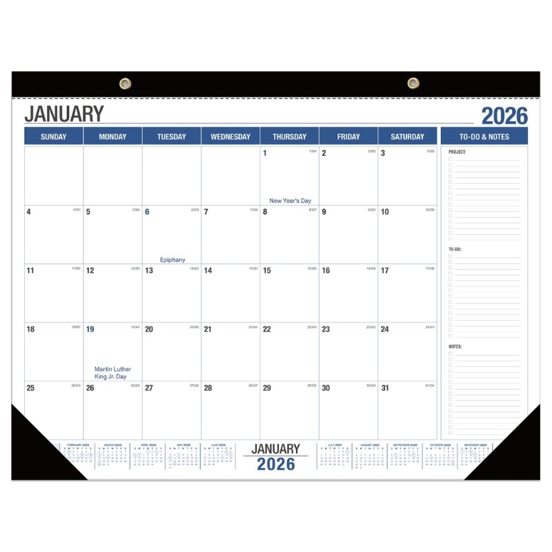 Настенный календарь на 2026-2027 годы Ежемесячный Планировщик 18-месячный календарь с января 2026 года по июнь 2027 года Настенный Ежемесячный календарь