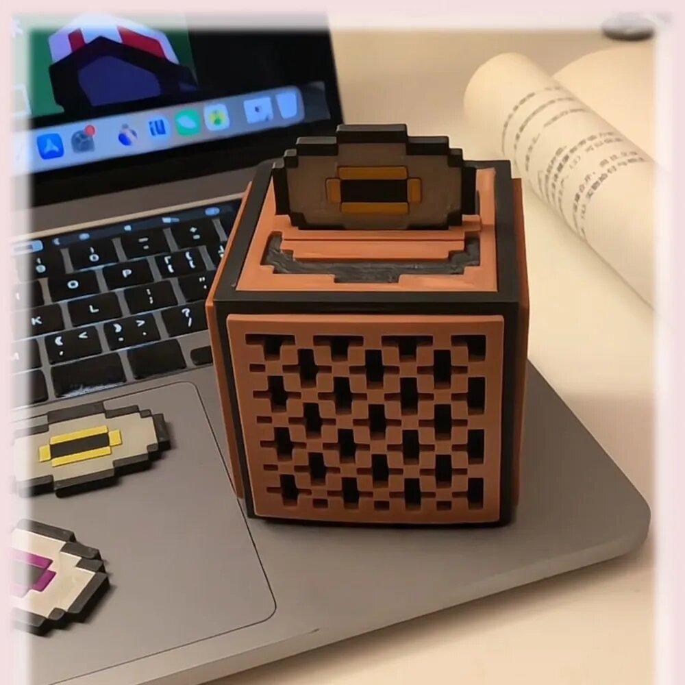 Minecraft Rarestone Wireless Bluetooth Speaker Pixel Decor - 7cm Figurine - Minecraft Collectibles — фото 1