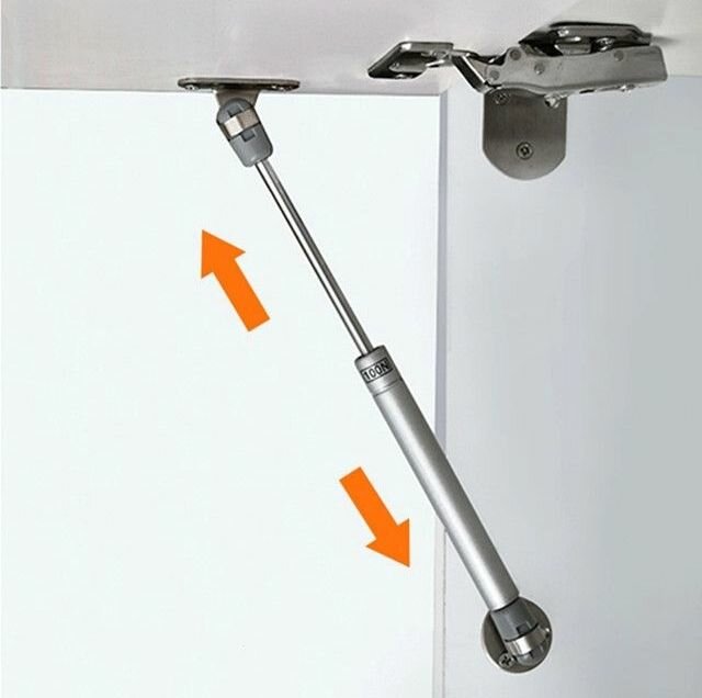 Газлифт для шкафов 100N с демпфером