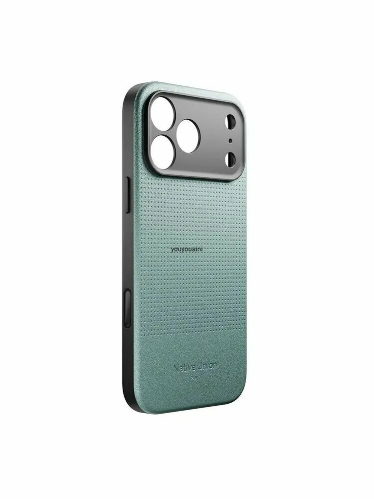 Чехол Native Union для iPhone 17 Pro Max ACTIVE CASE, цвет: зелёный сланец
