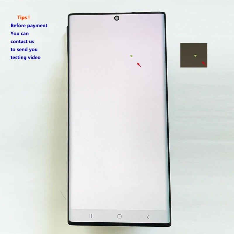 SUPER AMOLED S908 ЖК-дисплей для Samsung S22 Ultra, сенсорный экран 6,8 дюйма с 146--Black Frame