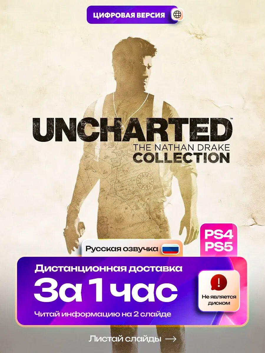 Uncharted: The Nathan Drake Collection для PS4 и PS5