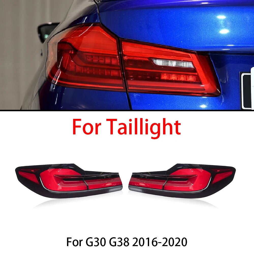 Фарты задние для BMW G30 G38 Фарты задние 2017-2020 520i 530i 530e 540i 540e Фары задние Плаг и Плей Автомобильные аксессуары