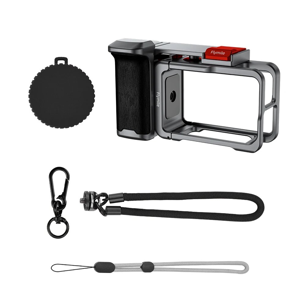Flymile Cage для DJI Action 4/5 Pro, Grip Holder