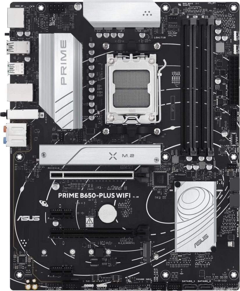 Материнская плата ASUS B650-Plus Prime WIFI Socket AM5, оригинал