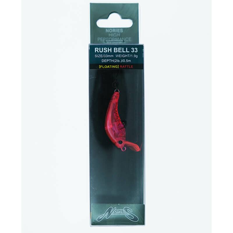 Воблер Nories Rush Bell 33F #270 Clear Pink