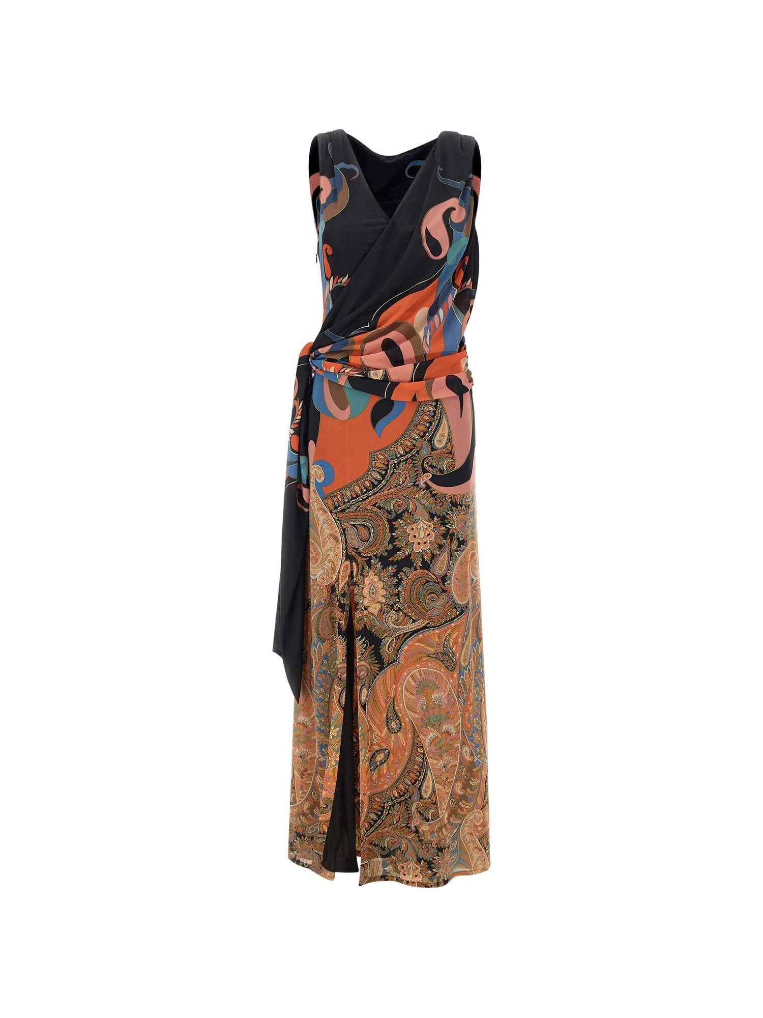 Платье Paisley-print gathered dress