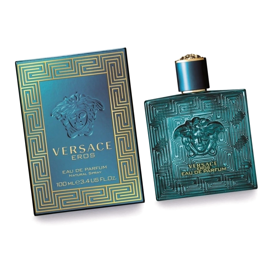 Versace Eros Eau De Parfum 100 мл - мужская парфюмерная вода / Эрос