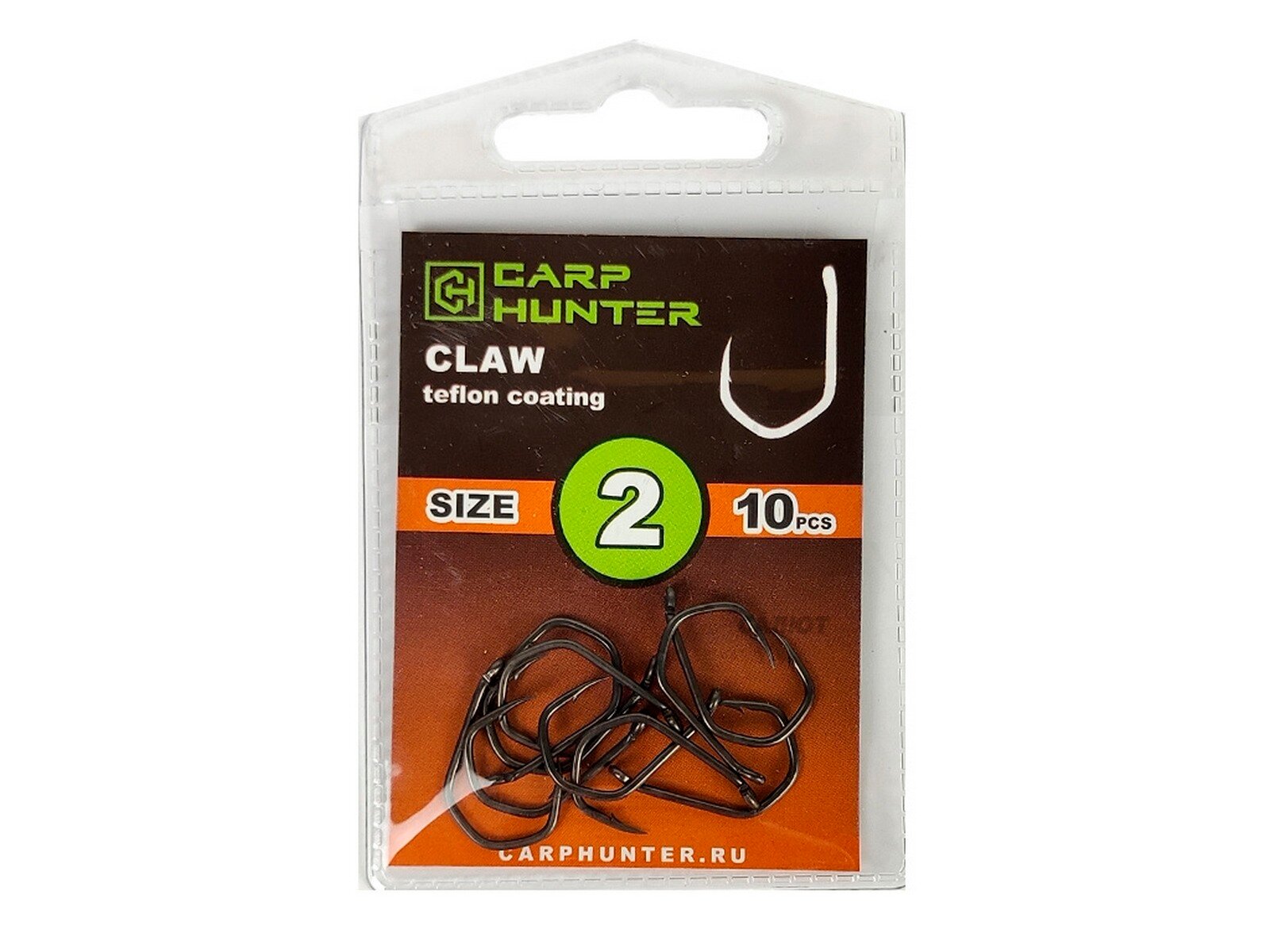 Крючок Carp Hunter Claw Teflon