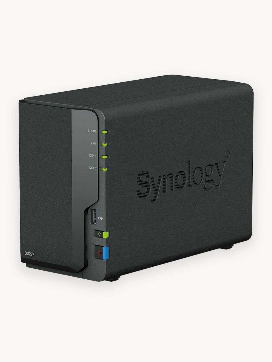 Сетевой накопитель Synology DS223 без HDD