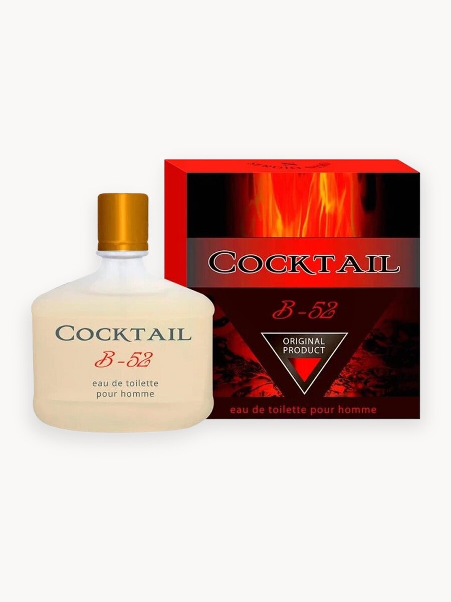 Туалетная вода Apple Parfums "Sergio Nero Cocktail B-52" , 80мл, унисекс, цитрусовый аромат