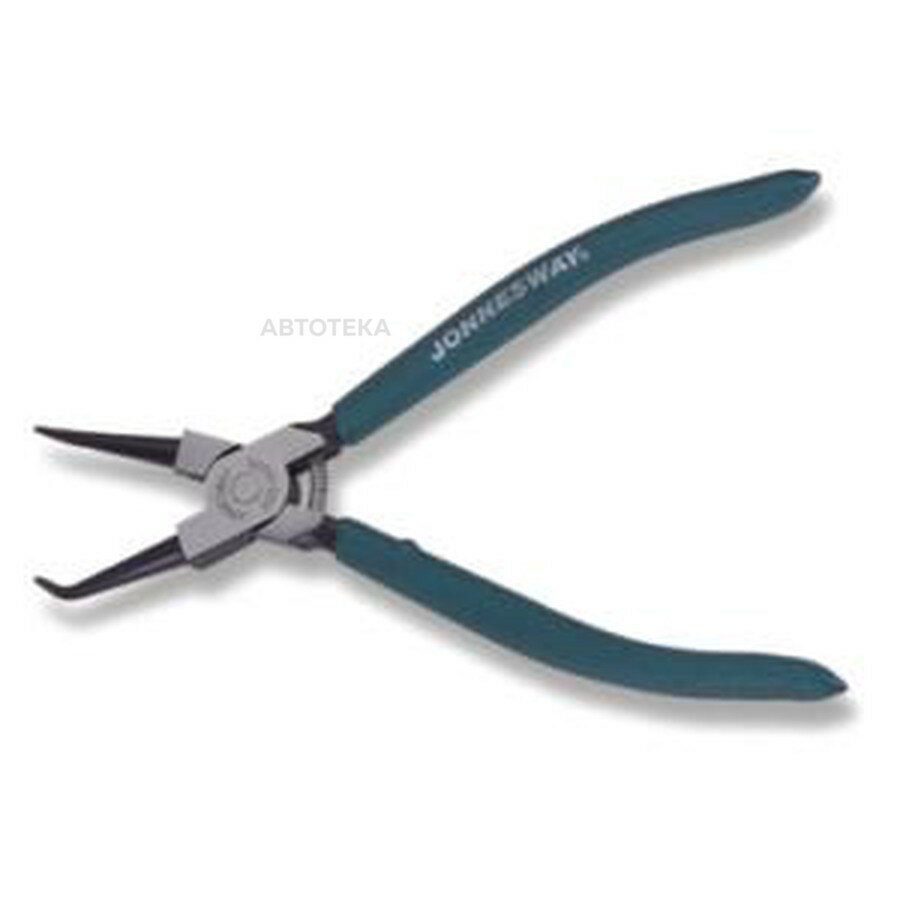 Щипцы для стопорных колец изогнутые сжим 9". шт. 48658 JONNESWAY AG010006