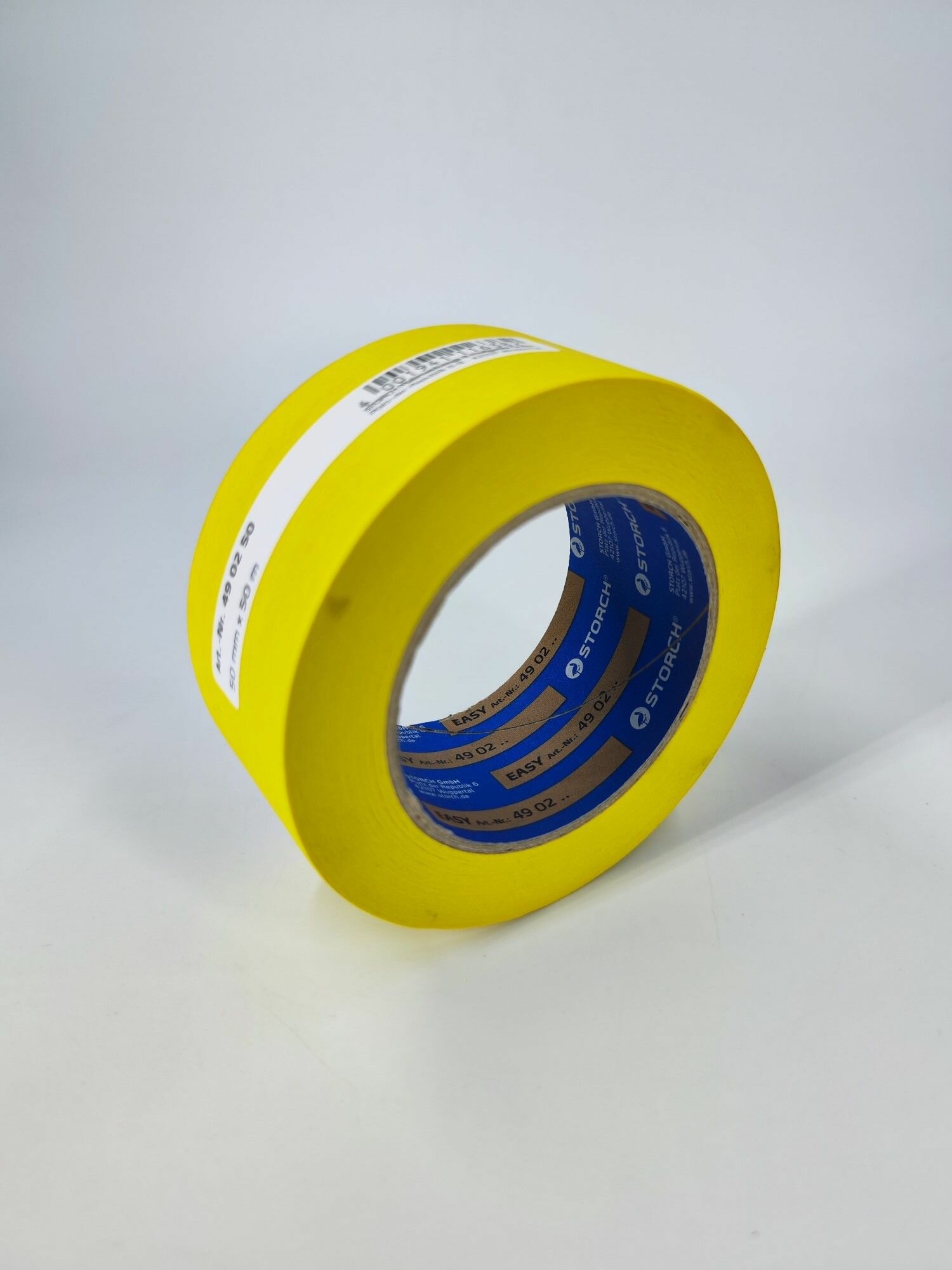 Лента малярная бумажная жёлтая Storch Premium Easy Paper 490250 (50мм*50м)