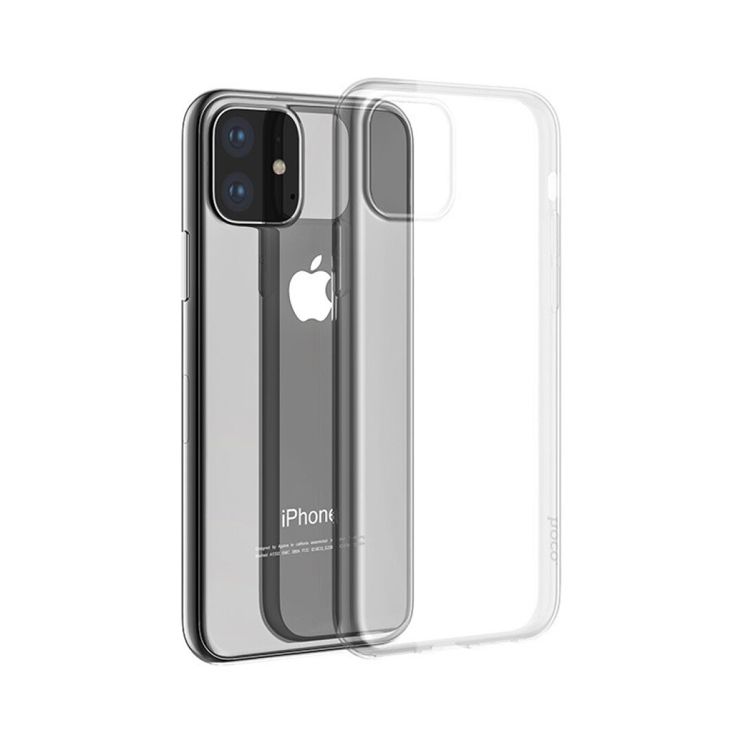 Чехол силиконовый для IPhone 11, Light series TPU, HOCO, прозрачный