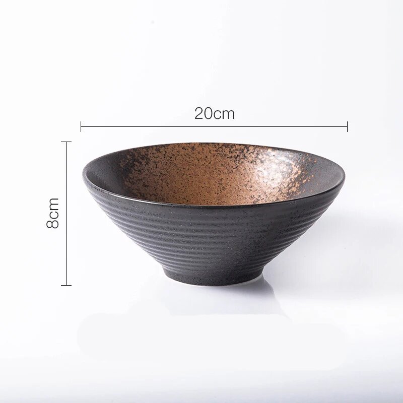 Керамическая миска LingAo, 20х8 см, цвет 8inch-D