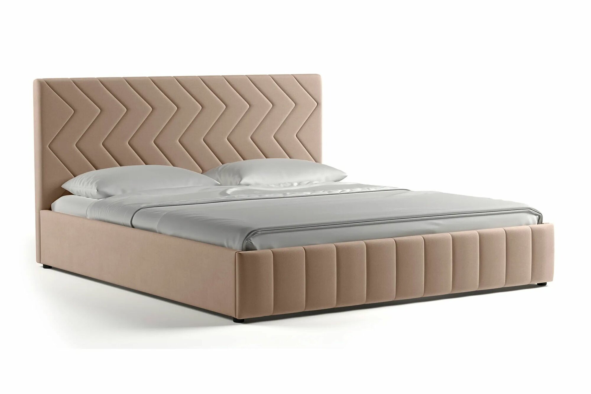 Кровать Милана бежевая